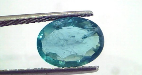 2.93 Ct Untreated Natural Zambian Emerald Gemstone Panna Gems